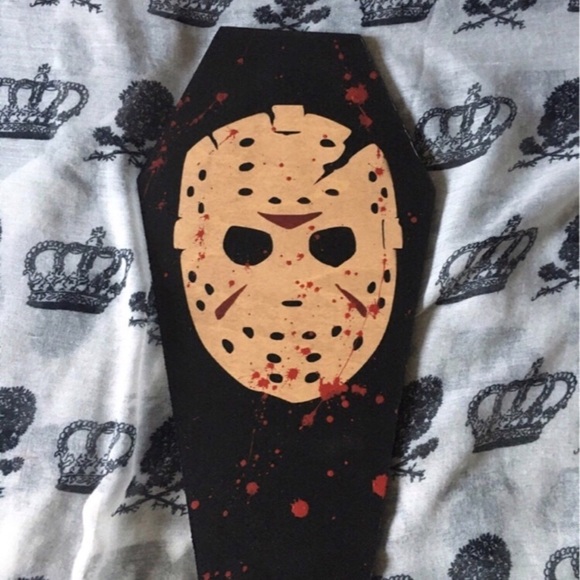 Wall Decor | Jason Voorhees Friday The 13th Goth Horror Fandom Wood ...